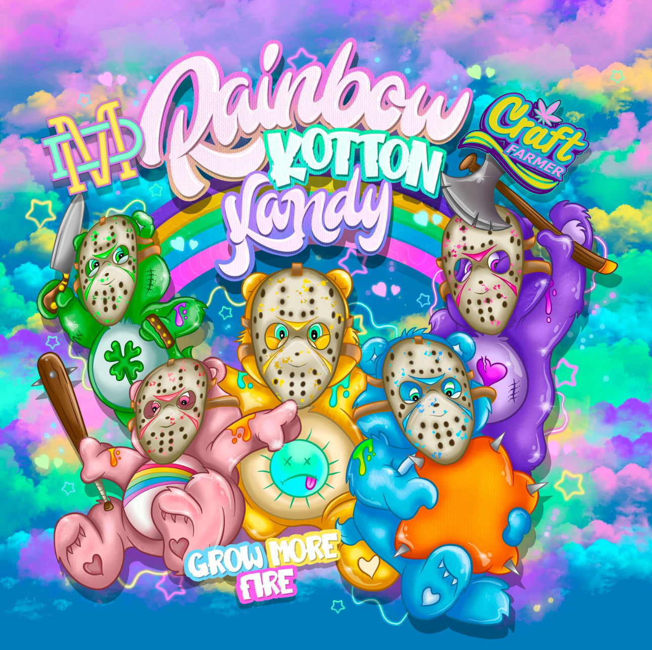 Rainbow Kotton Kandy TSHIRT LIMITED